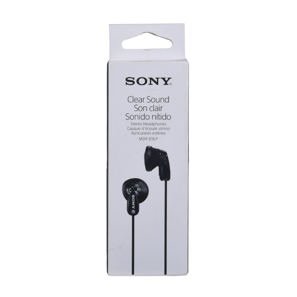 Audífonos in ear MDR-E9LP Negro | plazaVea - plazaVea