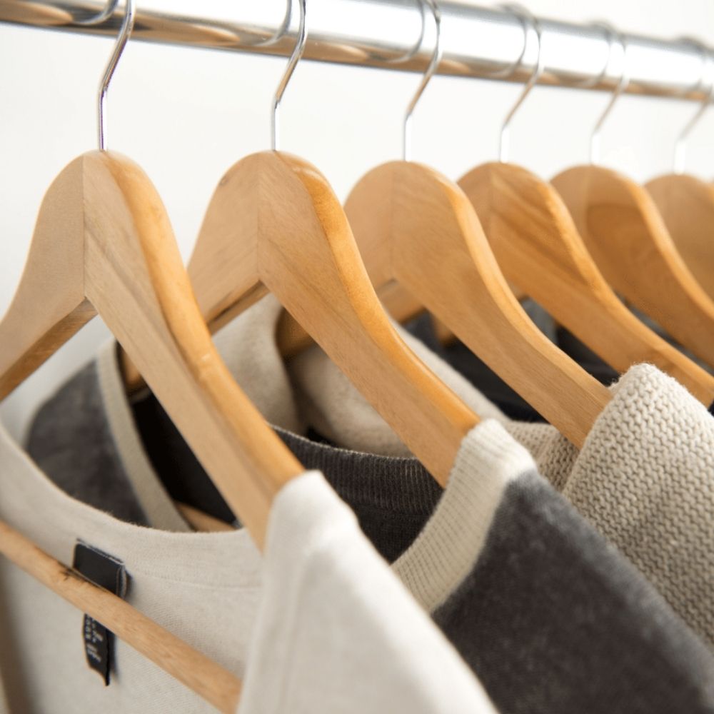 Colgadores de madera para ropa 8 unidades | plazaVea - plazaVea