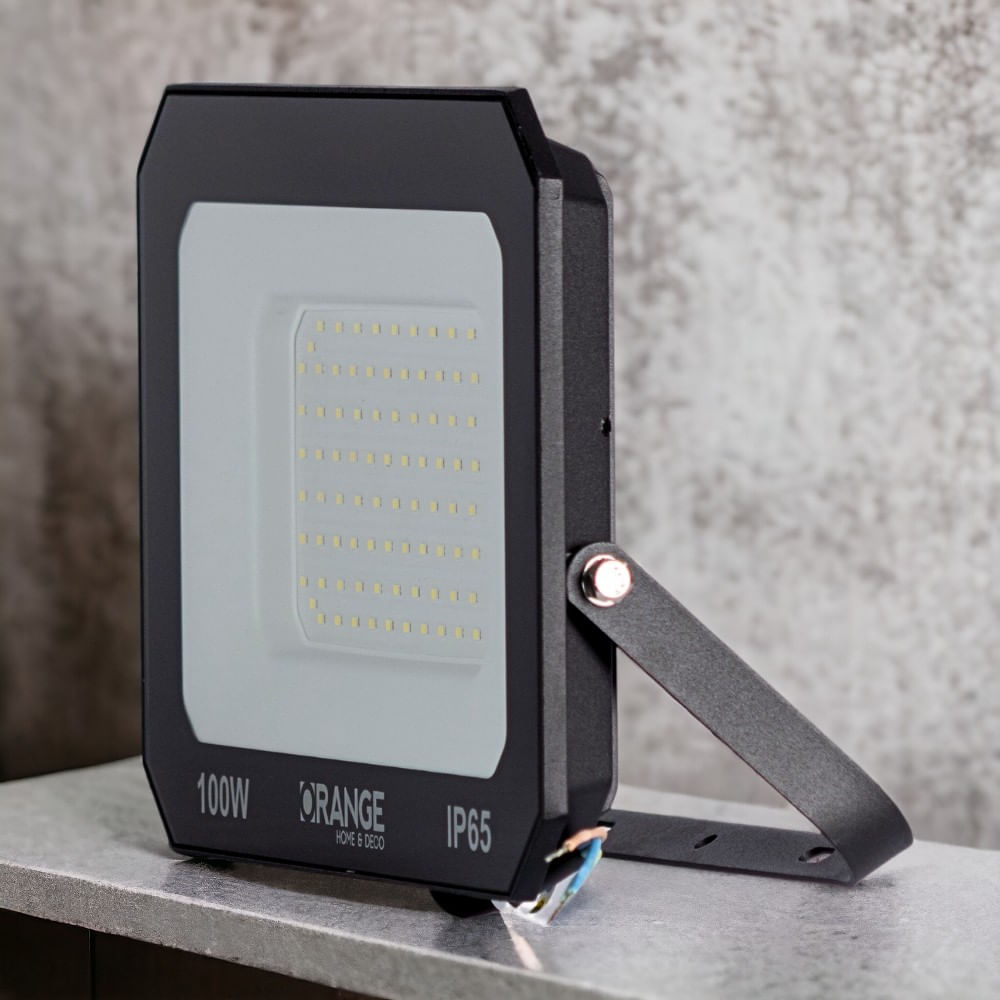 Reflector LED Orange 100w Negro Luz Fría | plazaVea - plazaVea