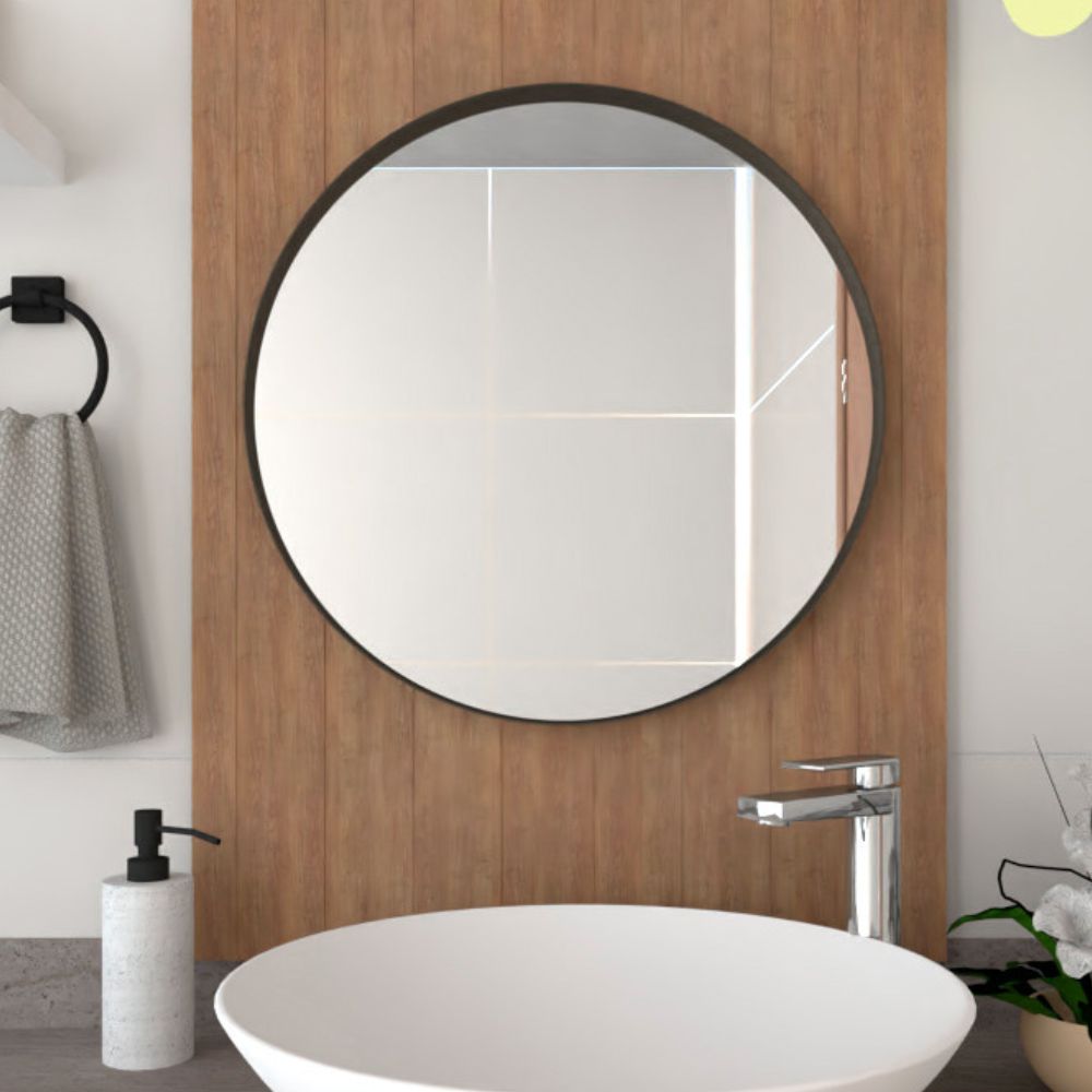 Espejo de Baño Áaron Circular 63x63cm Tuhome | plazaVea - plazaVea