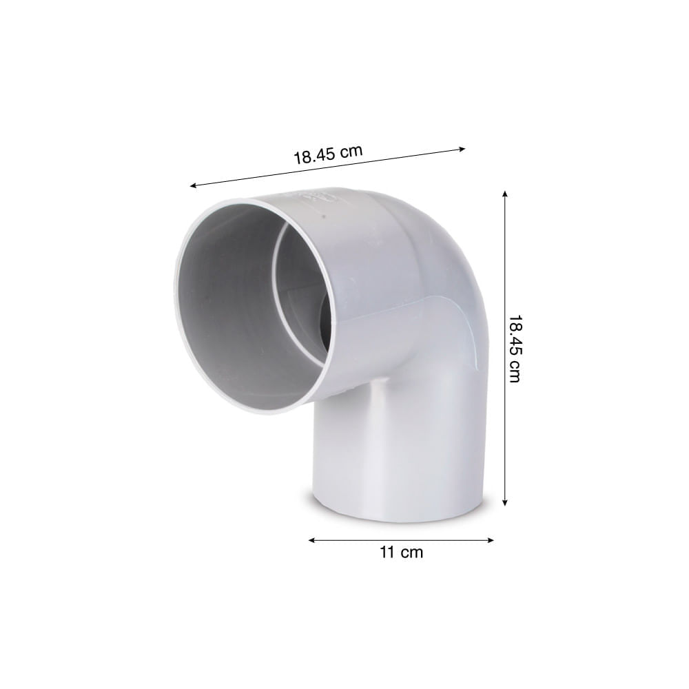 Codo SAL 4"x 90° | plazaVea - plazaVea