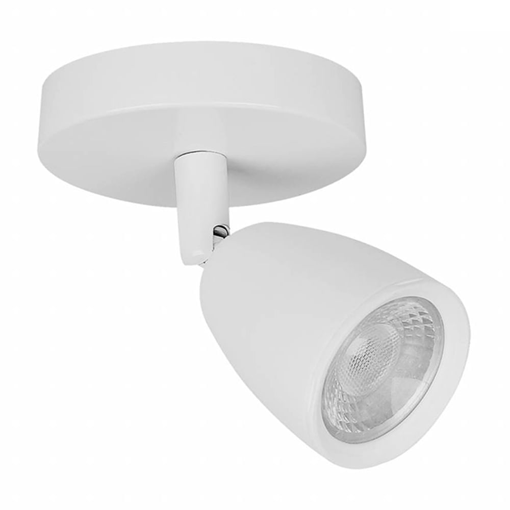 Spot LED para adosar 7W Blanco Luz Blanca | plazaVea - plazaVea
