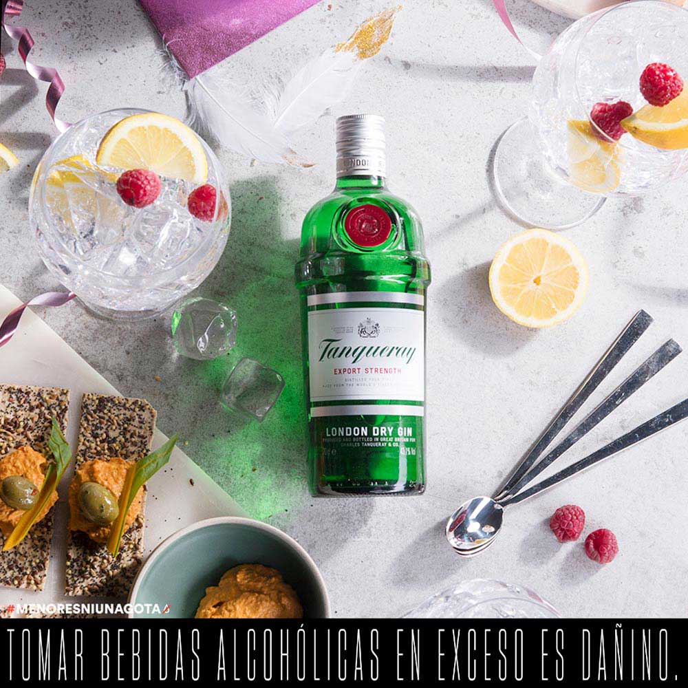 Gin TANQUERAY London Dry Botella 700ml | plazaVea - plazaVea