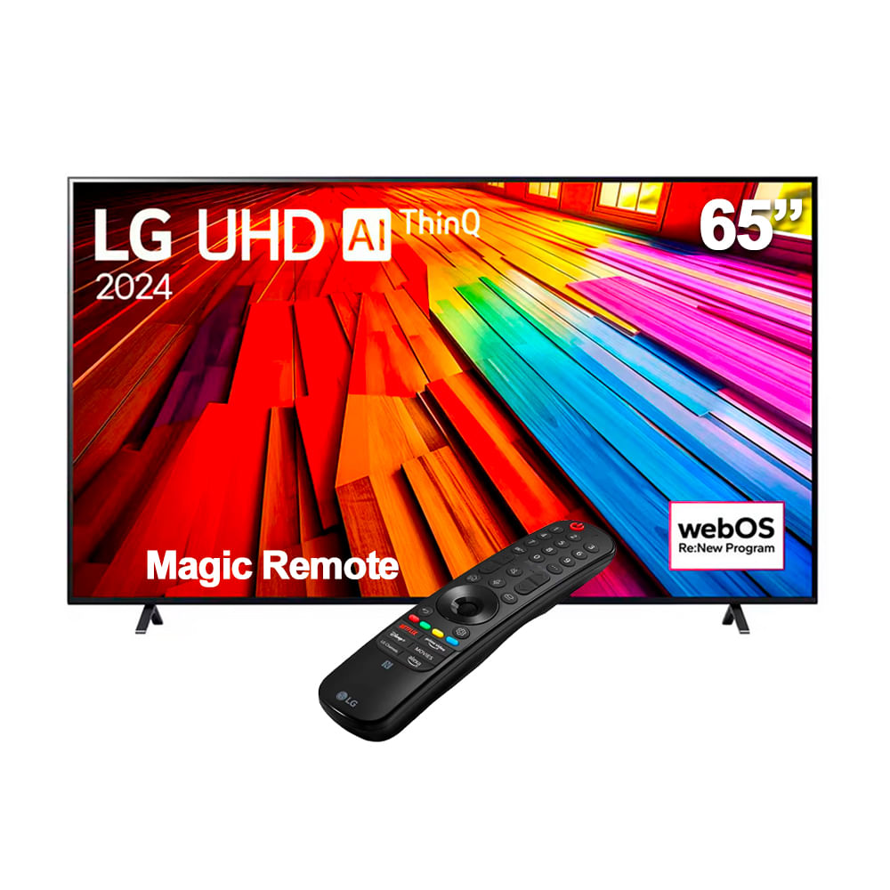 Televisor LG 65 Smart 65UT8050PSB UHD 4K Wifi con Magic Remote ...