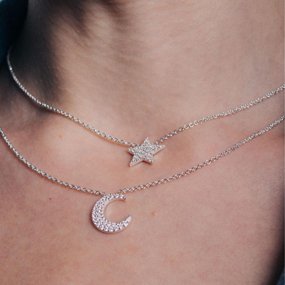 Collar Luna de Plata 925 | plazaVea - plazaVea