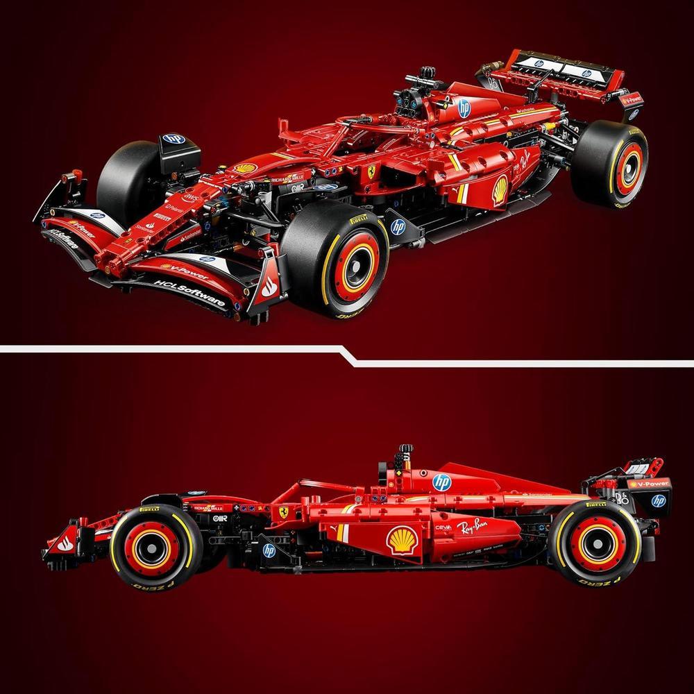 LEGO Technic Ferrari SF-24 F1, kit para construir y exhibir | plazaVea ...