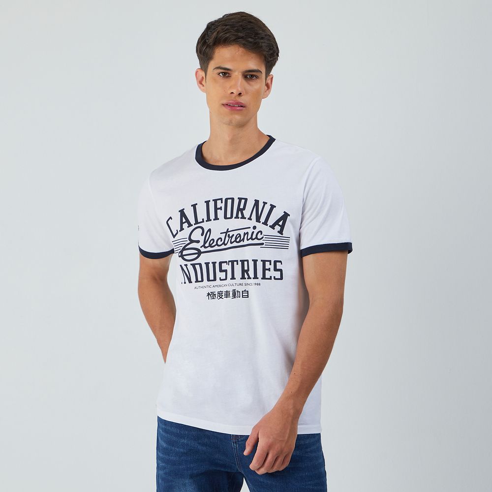 Polo Hombre Rib Contrast Amc| plazaVea - plazaVea