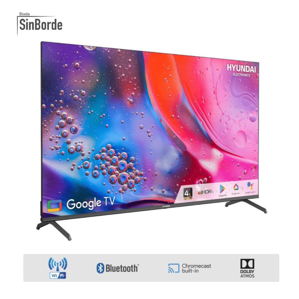 Televisor Hyundai 58 Smart TV GOOGLE TV 4K UHD LED HYLED5809G4KM ...