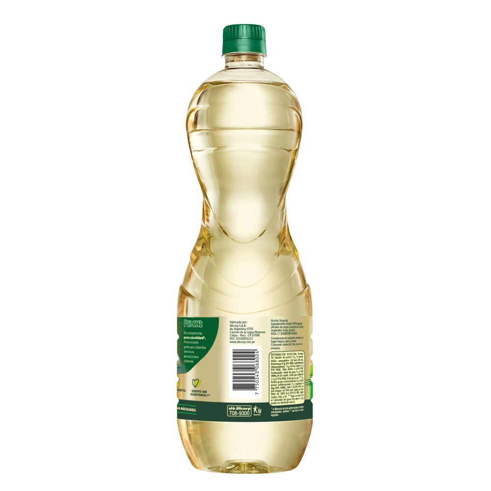 Aceite Vegetal PRIMOR Clásico Botella 900ml | plazaVea - plazaVea