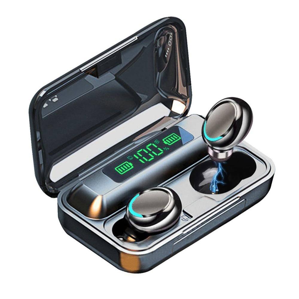 Audífonos Bluetooth F9 Pantalla LED y Power Bank | plazaVea - plazaVea