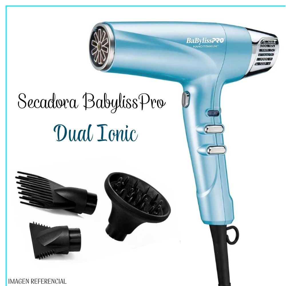 Secadora de Cabello Profesional Babyliss Pro Dual Ionic | plazaVea ...