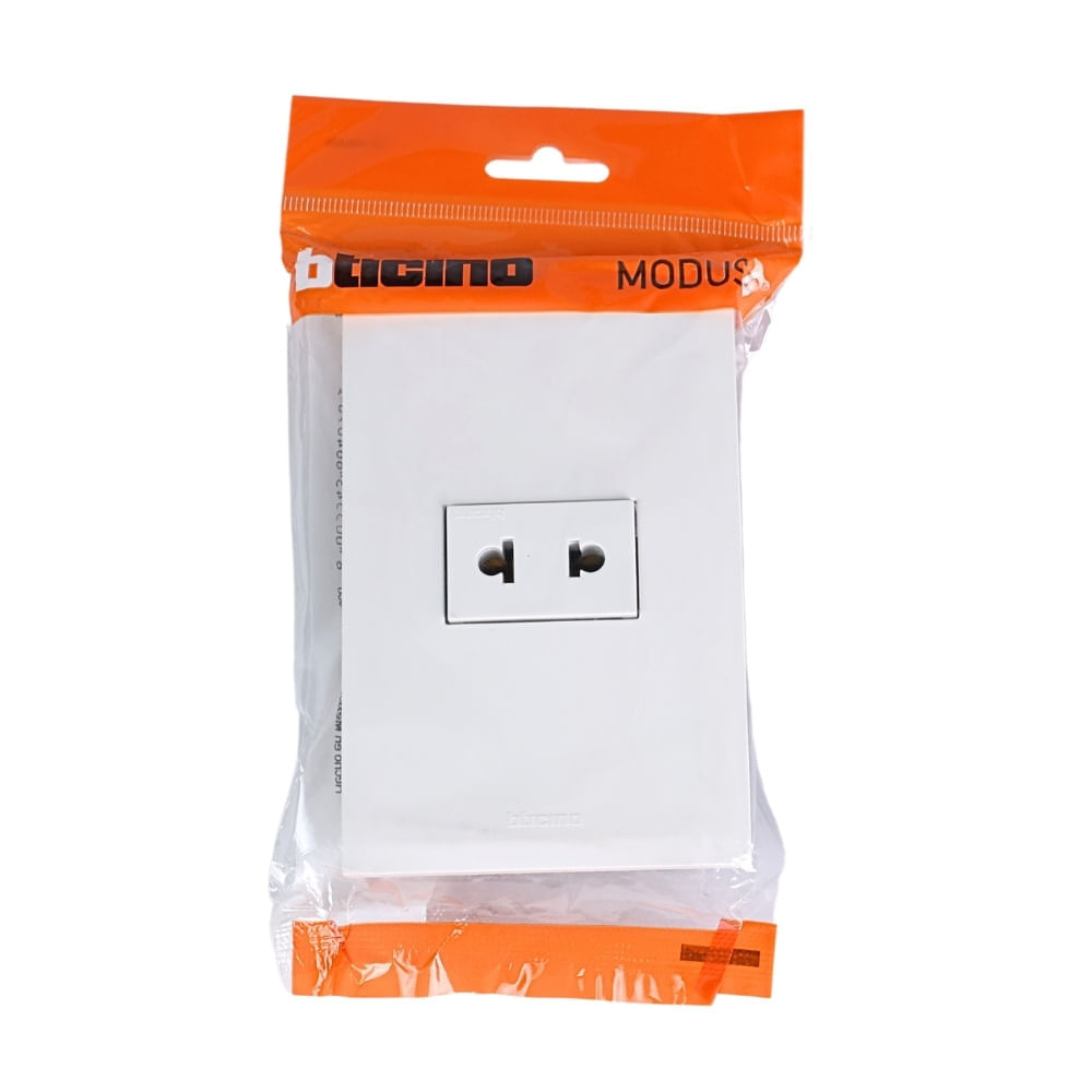 Tomacorriente universal simple Blanco| plazaVea - plazaVea