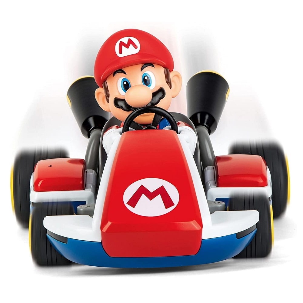 Carro a Control Super Mario Kart Auto Gigante con Sonidos | plazaVea ...