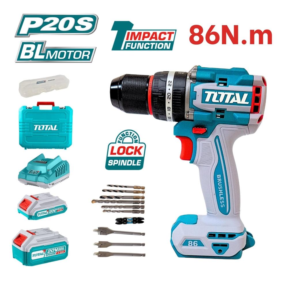 Taladro Percutor 86nm Industrial Total TIDLI20868 | plazaVea - plazaVea