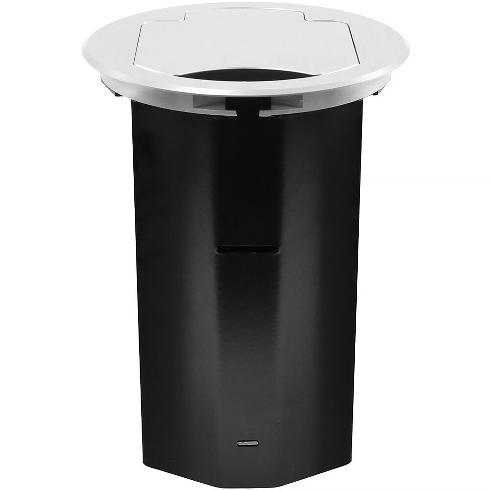 Caja Redonda para Mesa FSR T3-PC1DHWCP de 3.5" con Acceso a Cable ...