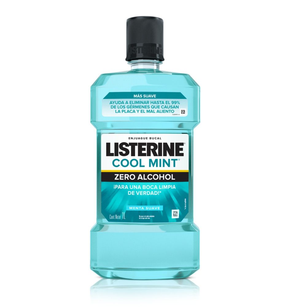 Enjuague Bucal LISTERINE Cool Mint Zero Frasco 1000ml | plazaVea - plazaVea