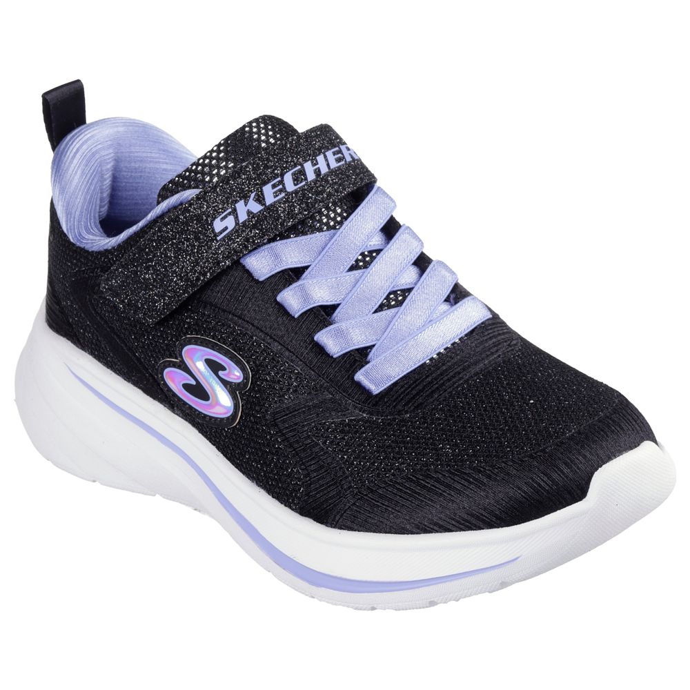Zapatillas Urbanas Skechers Niña Wave 92 303557L-Blk Negro | plazaVea ...