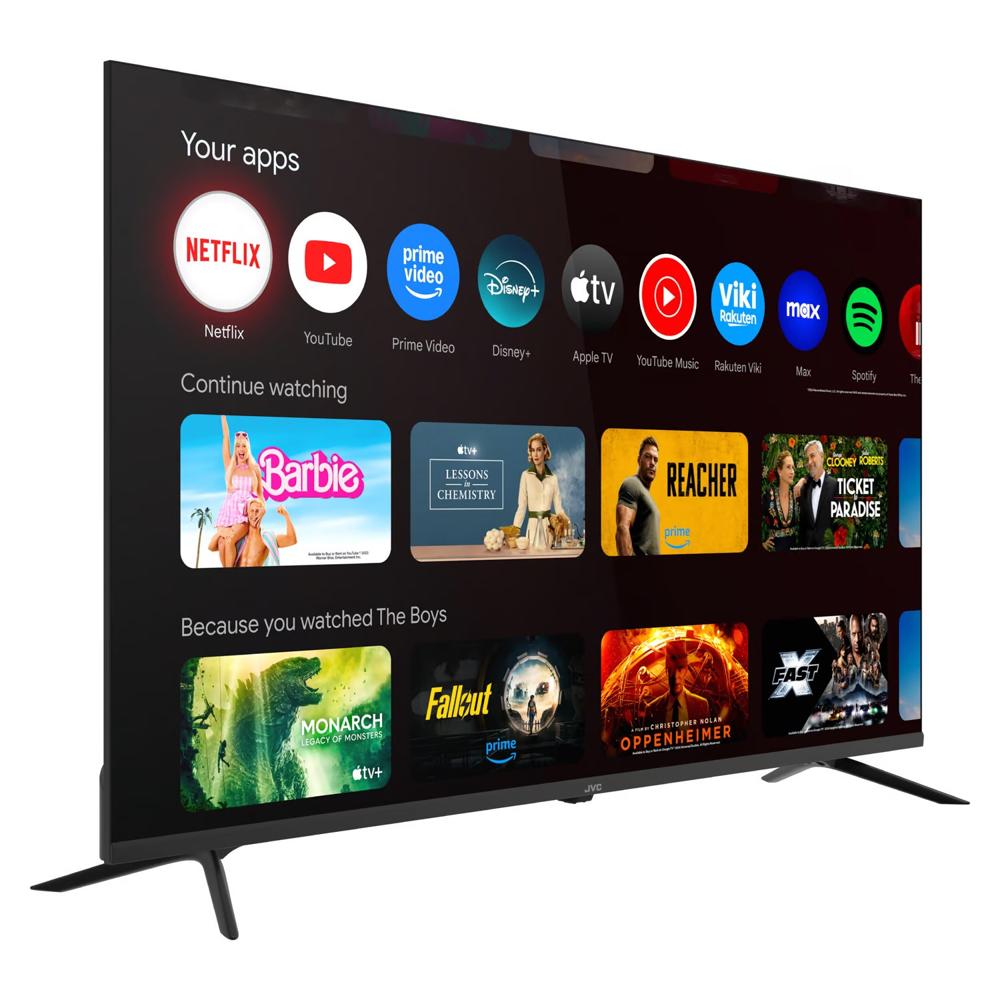 Televisor JVC 50” UHD Google Tv Smart LT-50KM548 | plazaVea - plazaVea