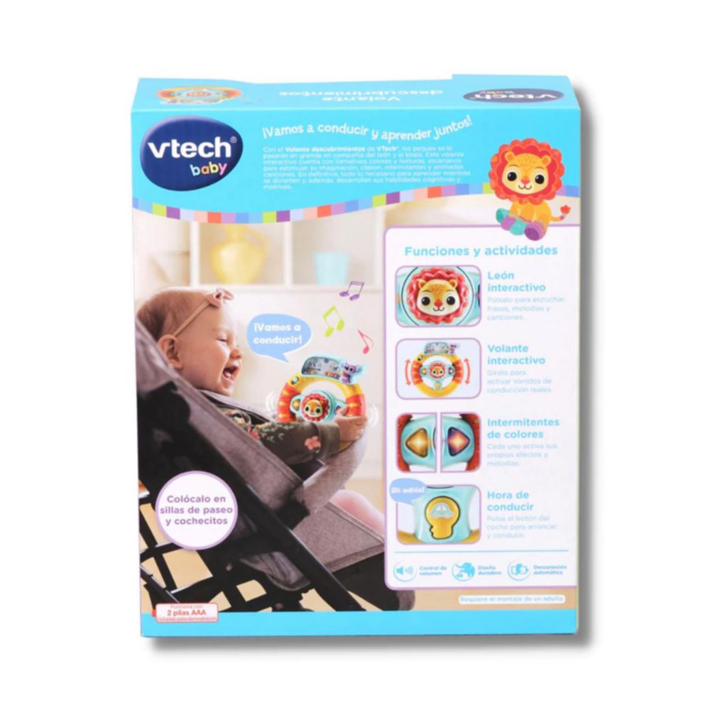 Timón Volante Para Bebe Vtech Descubrimientos Luminosos | plazaVea ...