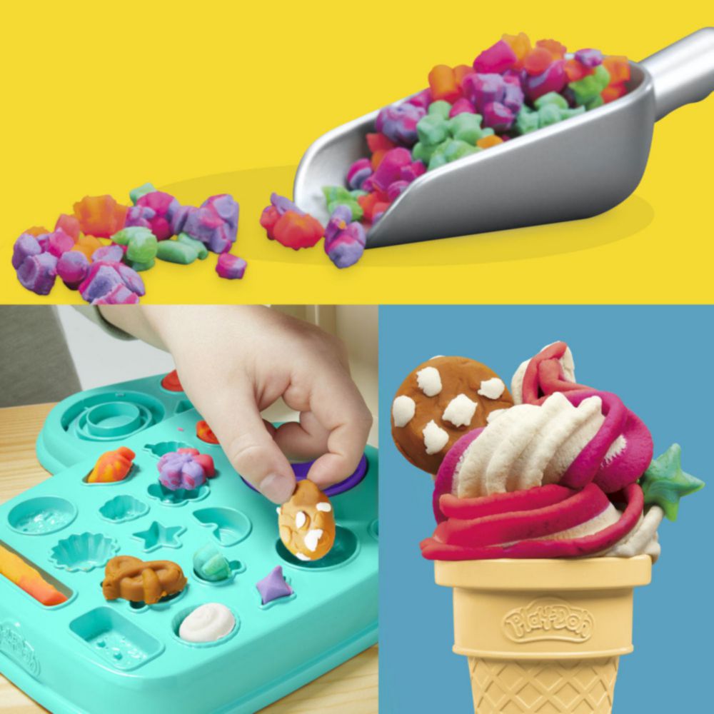 Set De Juego De Helados Play Doh Rainbow Ice Cream | plazaVea - plazaVea