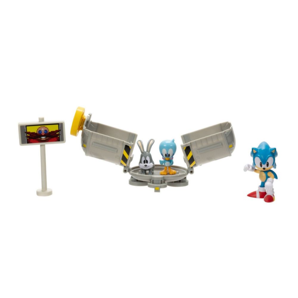 Set De Juego Sonic Diorama Level Clear | plazaVea - plazaVea