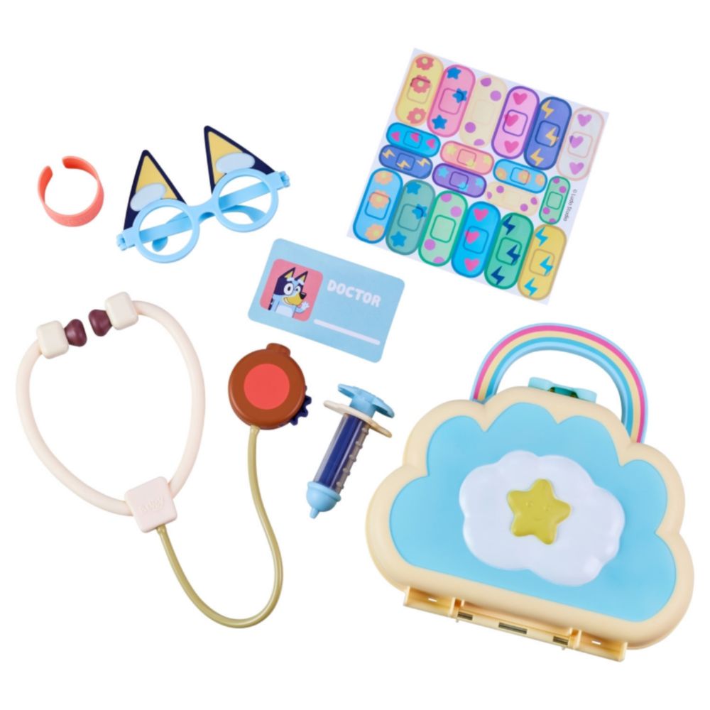 Set De Juego Bluey Bolso Doctor Nube | plazaVea - plazaVea