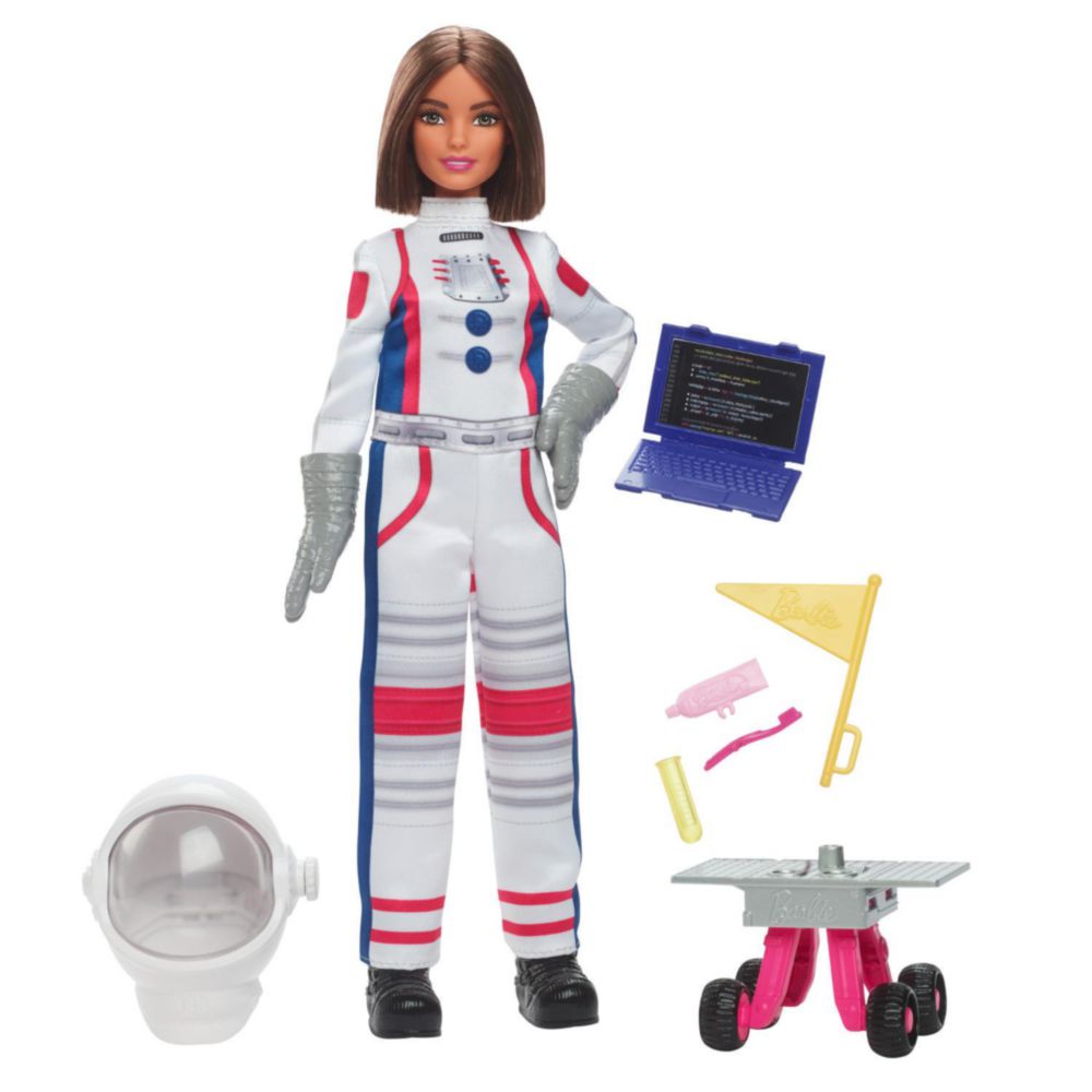 Muñeca Barbie Profesiones 65 Aniversario Astronauta | plazaVea - plazaVea