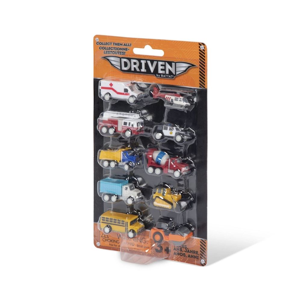 Camiones Driven Mini De Bolsillo Pack De 10 Und | plazaVea - plazaVea