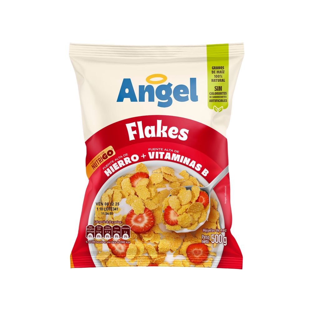 Cereal ÁNGEL Flakes Bolsa 500g| plazaVea - plazaVea