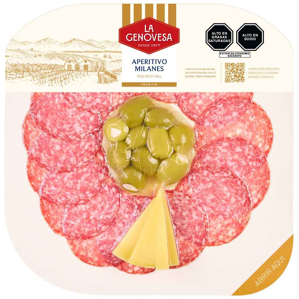 Aperitivo Milanesa LA GENOVESA Paquete 180g | plazaVea - plazaVea