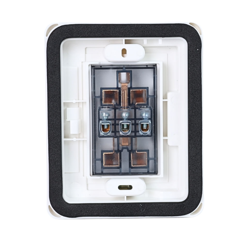 Placa hidrobox + toma doble universal | plazaVea - plazaVea