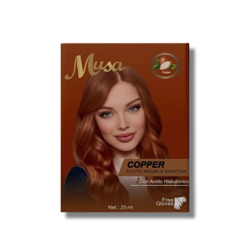 Shampoo Hair Color Musa Tinte Copper 25mlx10 | plazaVea - plazaVea