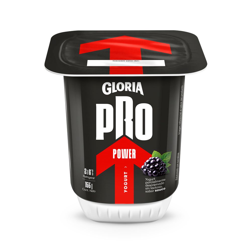 Yogurt Pro Power GLORIA Sabor Sauco Vaso 155g | plazaVea - Makro