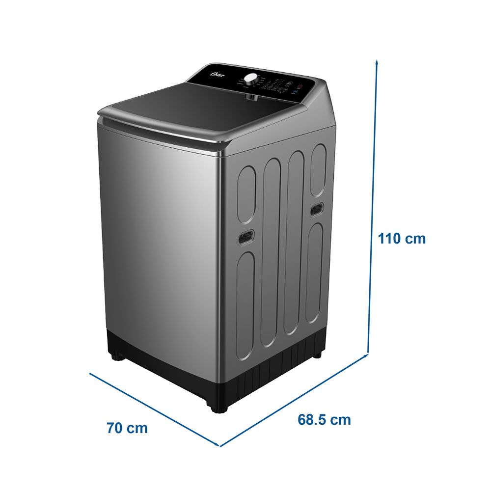 Lavadora OSTER Carga Superior 20Kg OS-PWSMDW20SI Black Inox | plazaVea ...