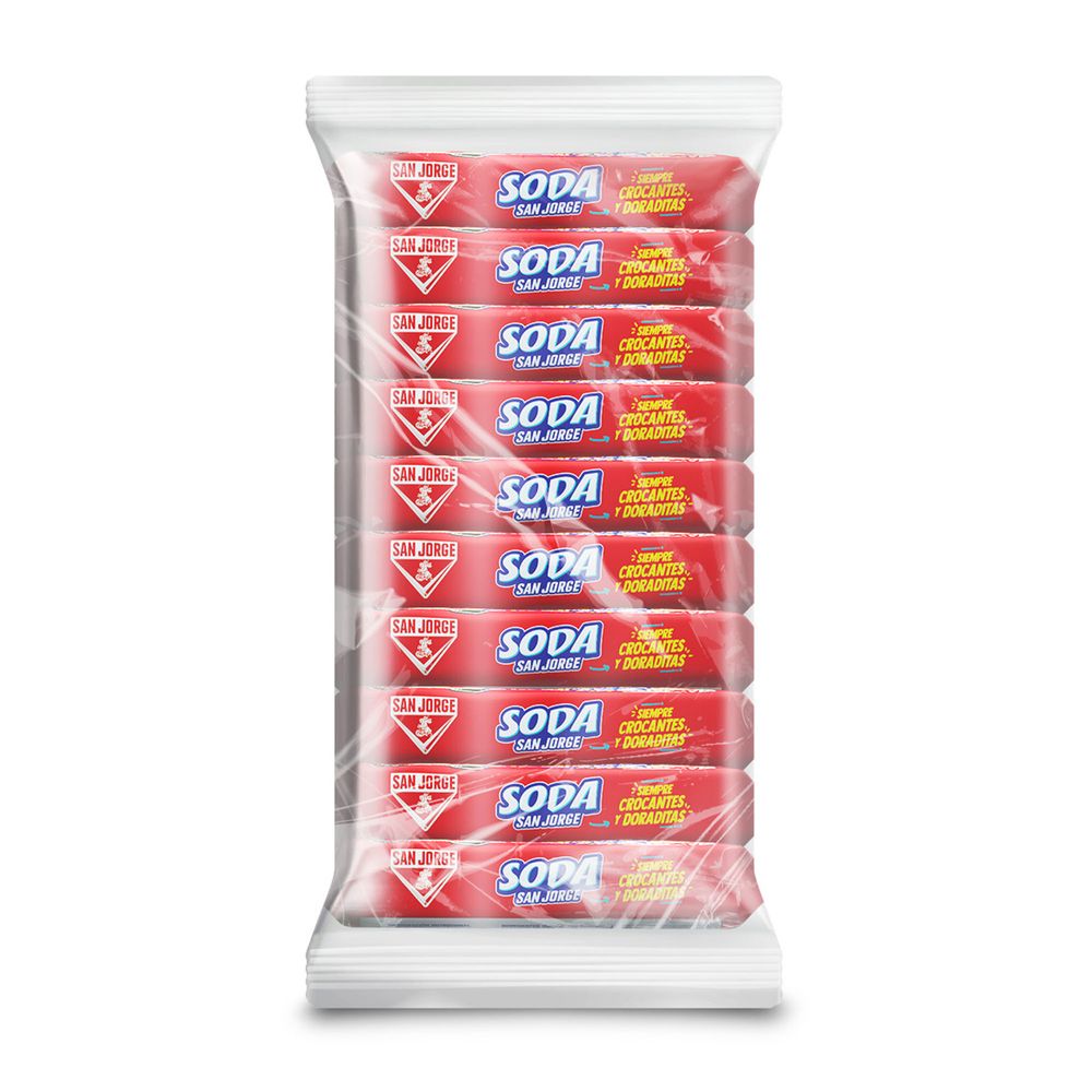 Galleta Soda SAN JORGE 10x26g | plazaVea - Makro