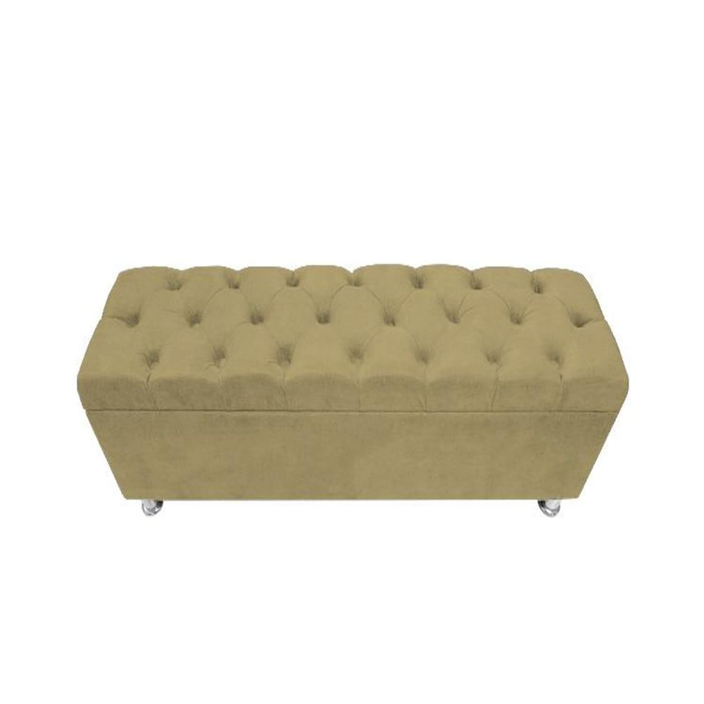 Baúl Capitoneado Bunn 1 Plz - Beige Oscuro | PlazaVea - plazaVea