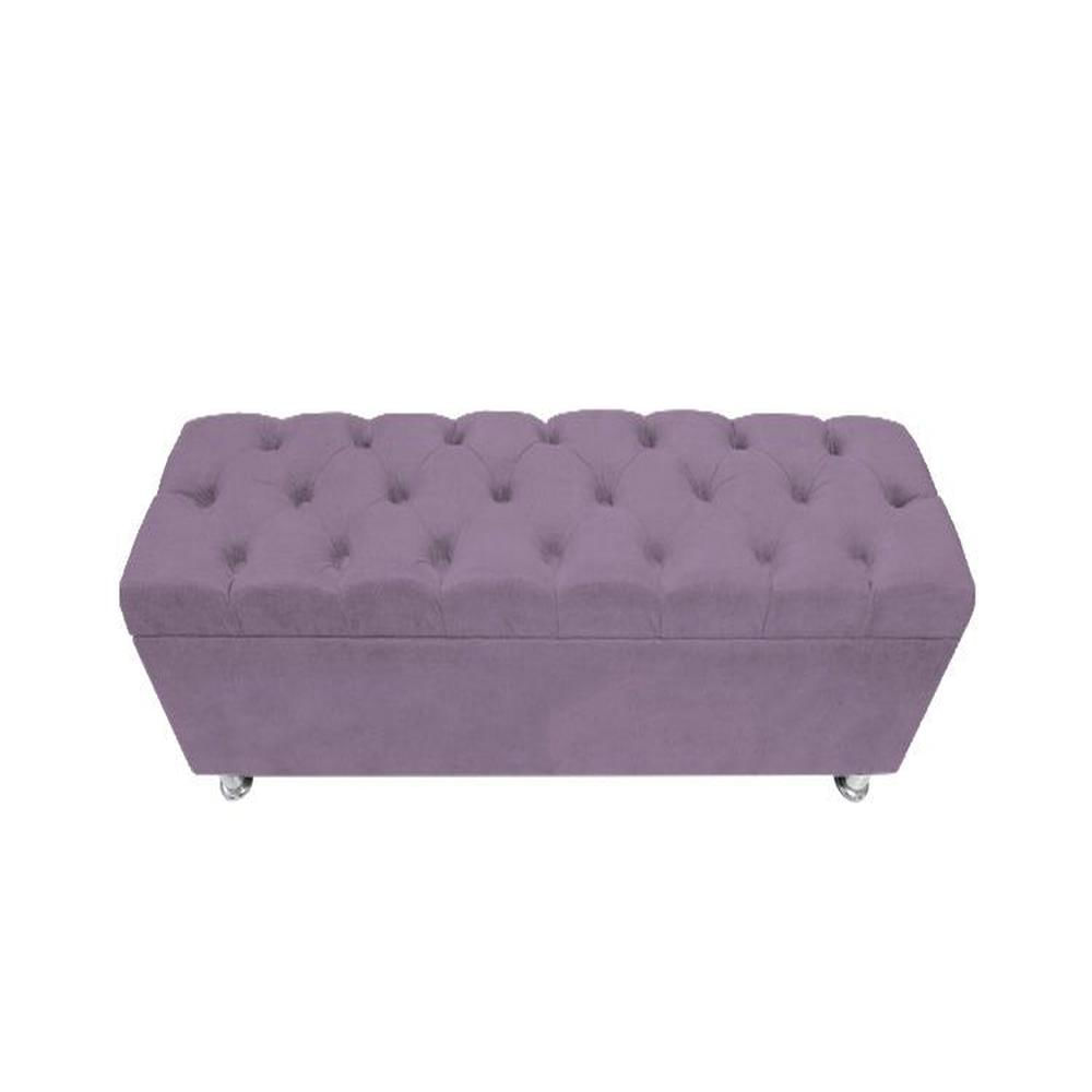 Baúl Capitoneado Bunn 1.5 Plz - Lila | PlazaVea - plazaVea