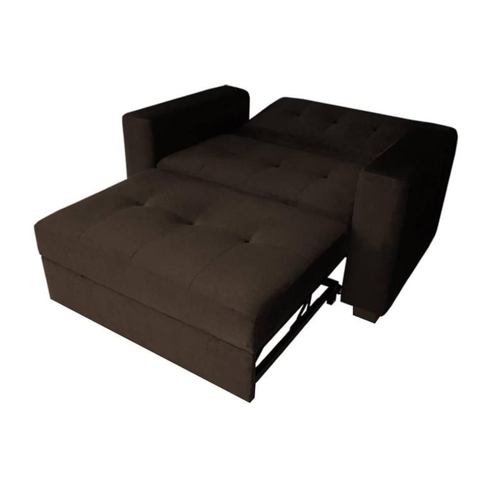 Sofá Cama Madison 1.5 plz - Chocolate | PlazaVea - plazaVea