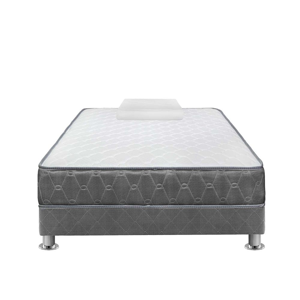 Cama Americana FORLI Acqua 1 Plaza + SC | plazaVea - plazaVea