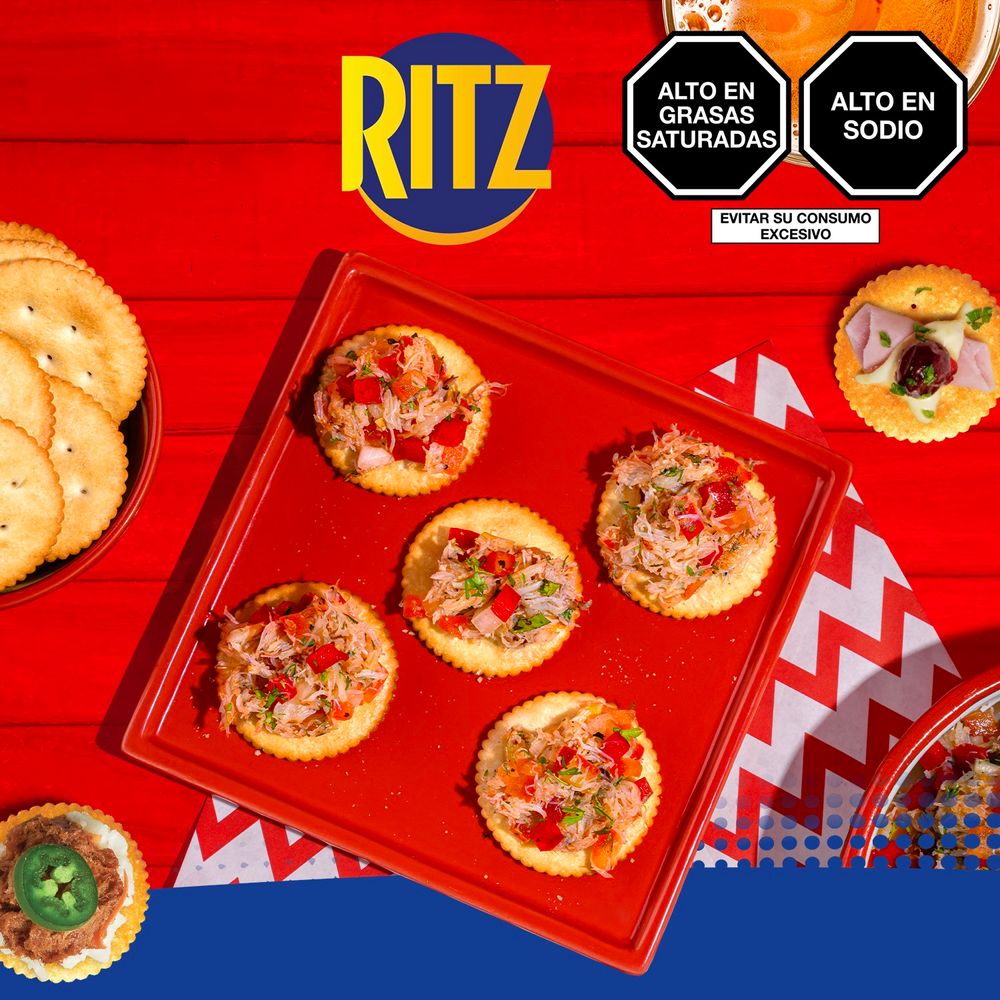 Galletas Saladas RITZ Taco Paquete 70g | plazaVea - Makro