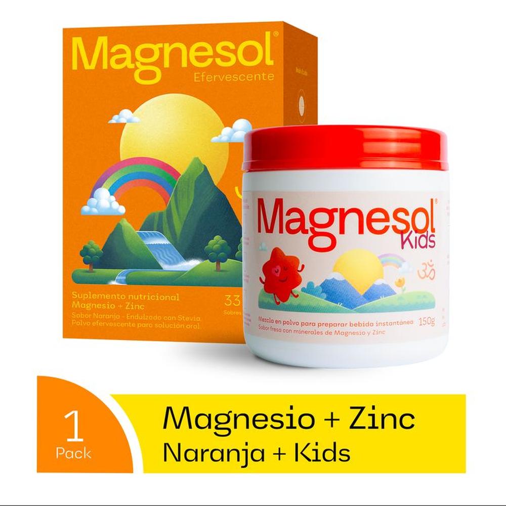 MAGNESOL KIDS + MAGNESOL NARANJA | plazaVea - plazaVea