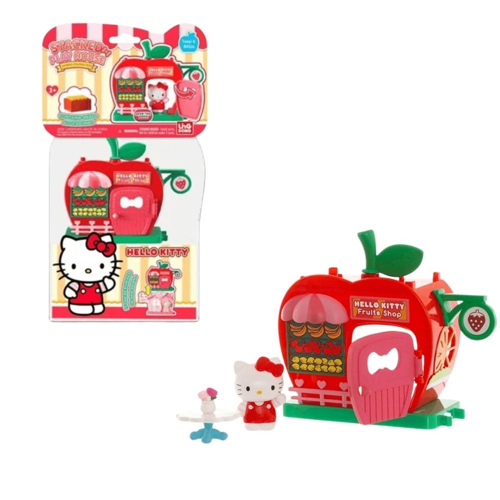 Keeppley Sanrio Hello Kitty - Set Armable Casa Urbana Apilable ...
