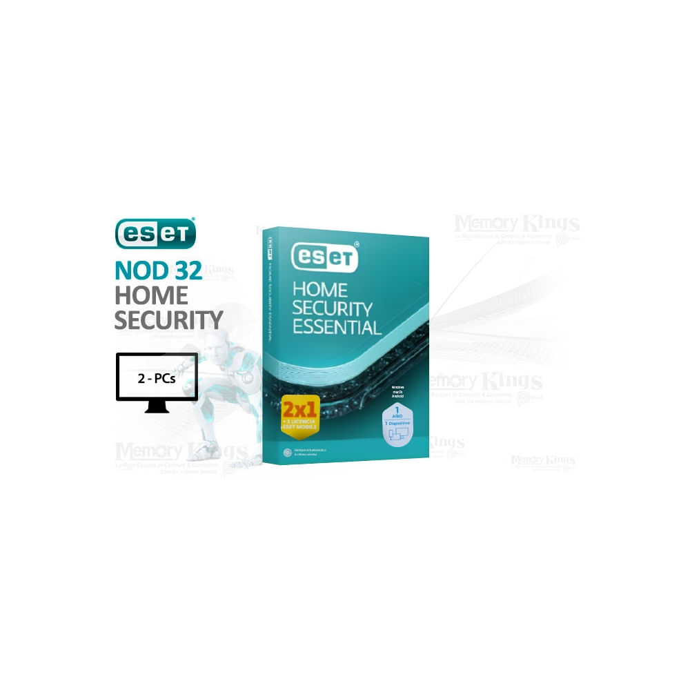 Eset Home Security Essentials - Antivirus Para 2 Pcs, Protección Avanz ...