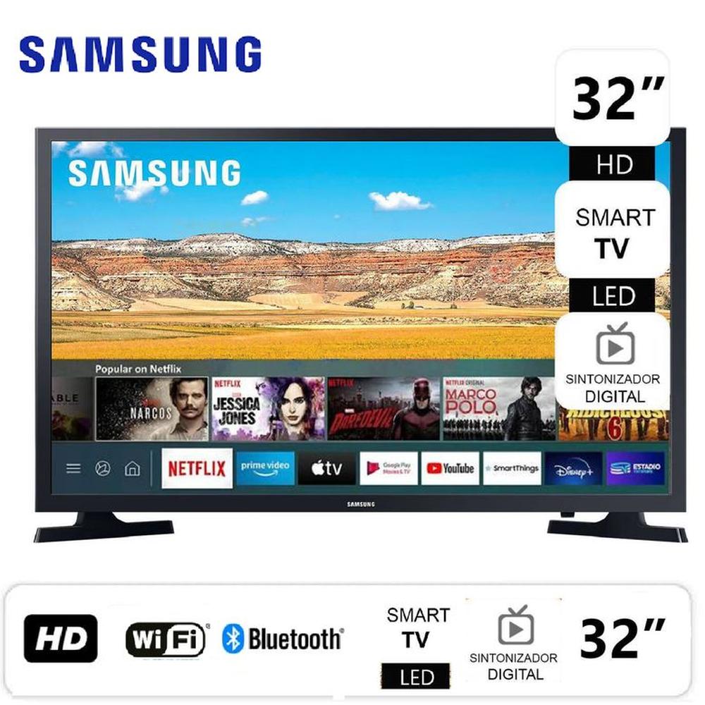 Televisor Samsung Led 32 HD Smart TV UN32T4202AG | plazaVea - plazaVea