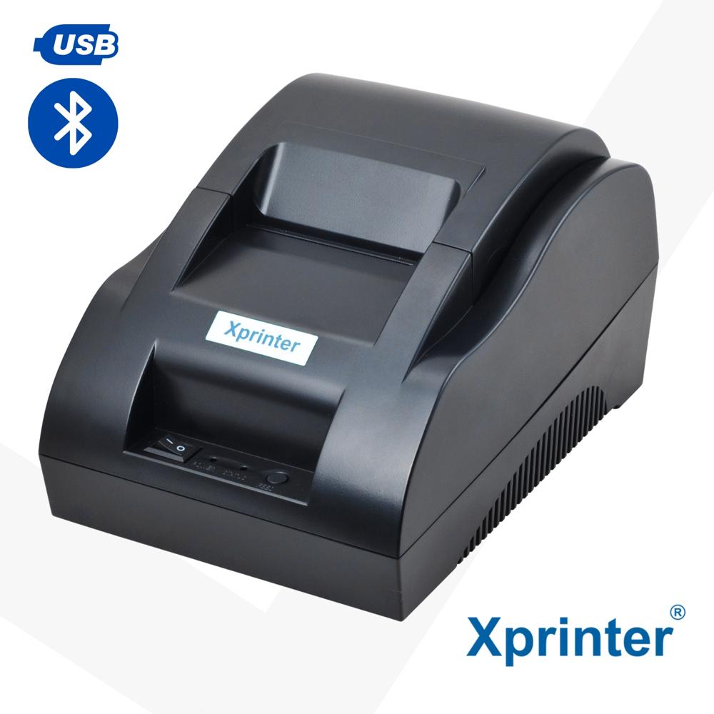 Impresora Ticketera Térmica 58MM USB + Bluetooth XPRINTER | plazaVea ...