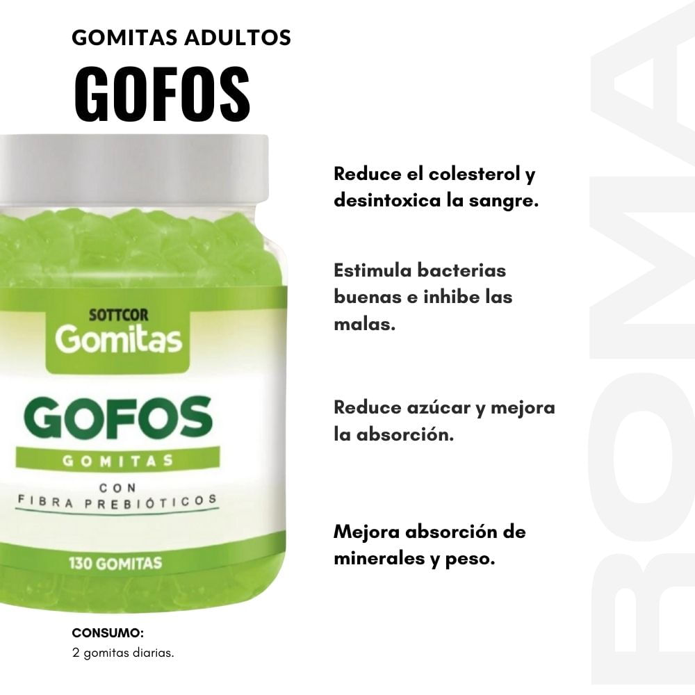 GOMITAS GOFOS + MELENA DE LEÓN HEALTHNATURAL - plazaVea