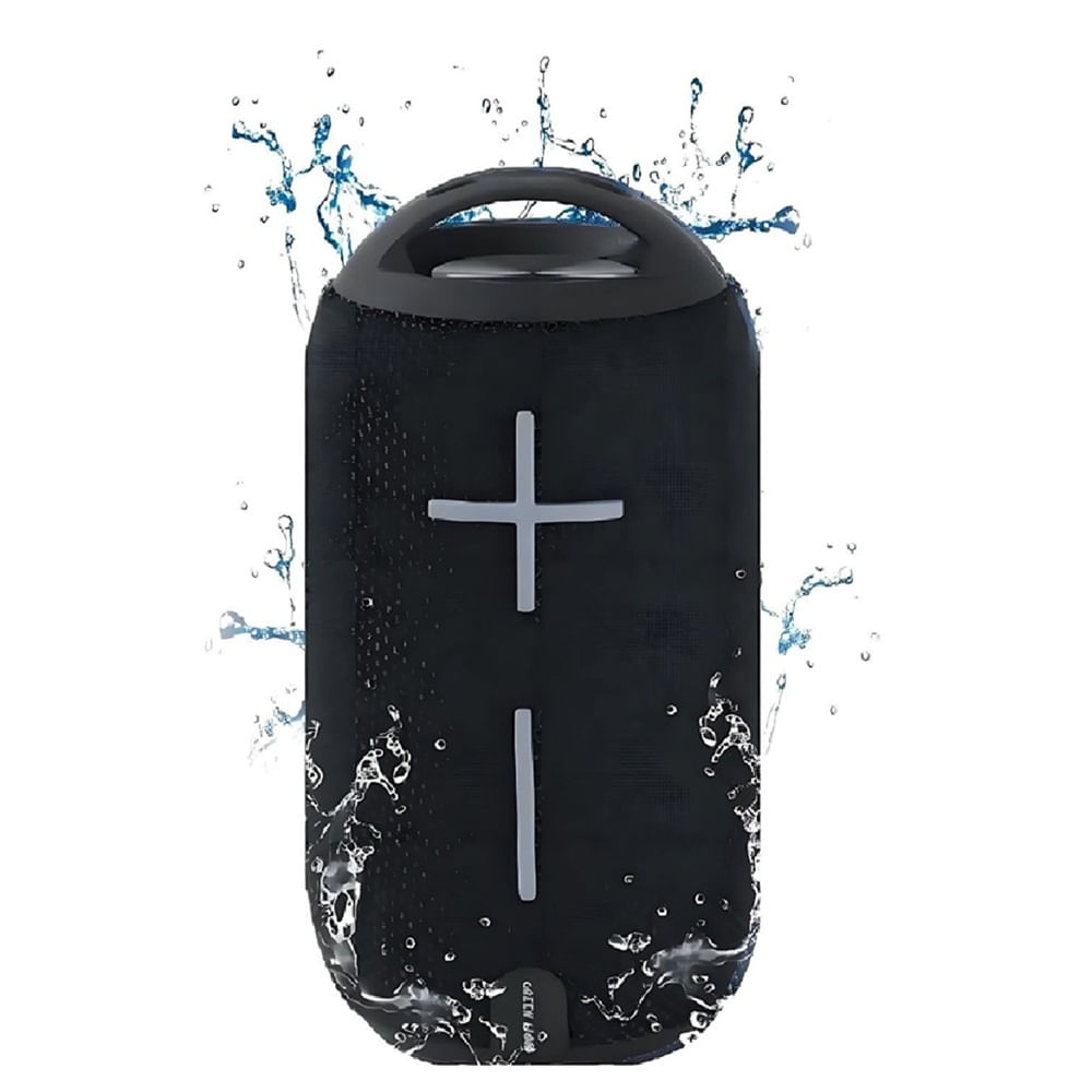 Parlante Portátil Bluetooth 10W Lidimi LD-S648 con X-Bass, IPX6, Radio FM, Wireless Dual Sound ...