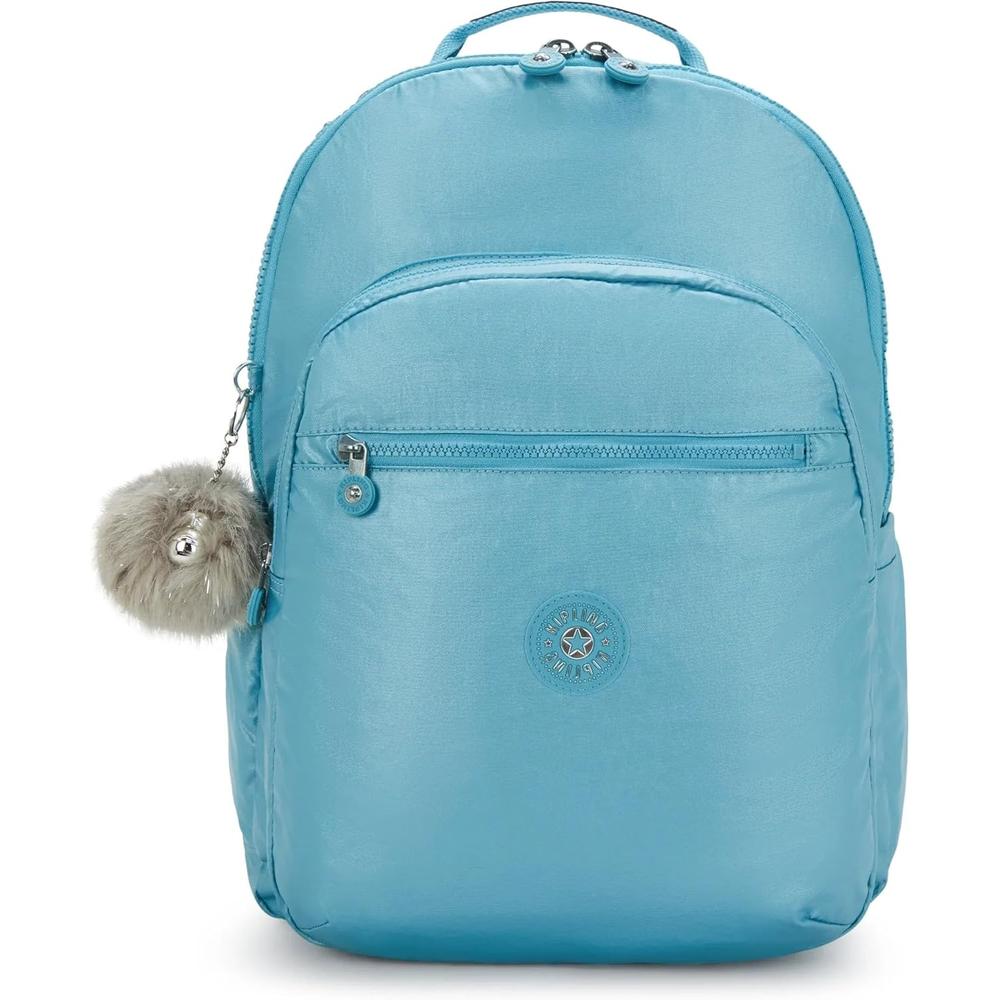 Kipling Seoul KI5929 Extra Large Metálica Mochila para Mujer | Aqua ...
