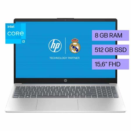 Laptop HP Ci3-12450H 15-FD0026LA 15.6" 8GB 512GB W11 | plazaVea - plazaVea