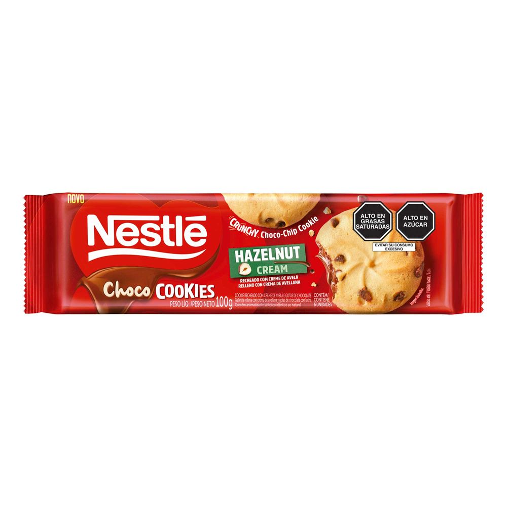 Choco Cookies Hazelnut Cream NESTLE Paquete 100g | plazaVea - plazaVea